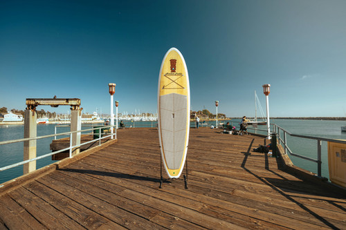 Cruisin' Bamboo Paddle Board - Lightweight and Strong