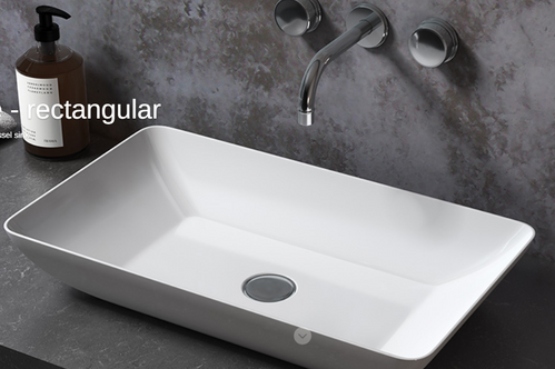 slik stone - rectangular | Nova Bath