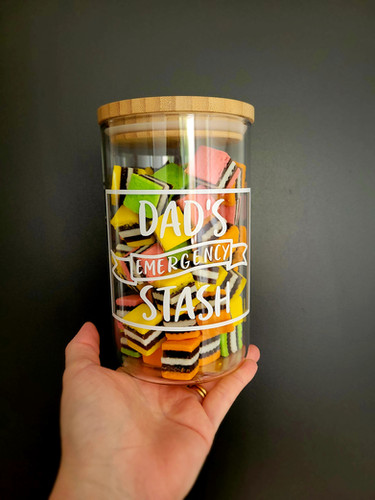 Emergency Stash Decal | Sort it with Steph