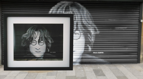John Lennon Street Art Mural Print | paulcurtisartwork