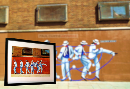 Michael Jackson Moonwalker - Art Print | paulcurtisartwork