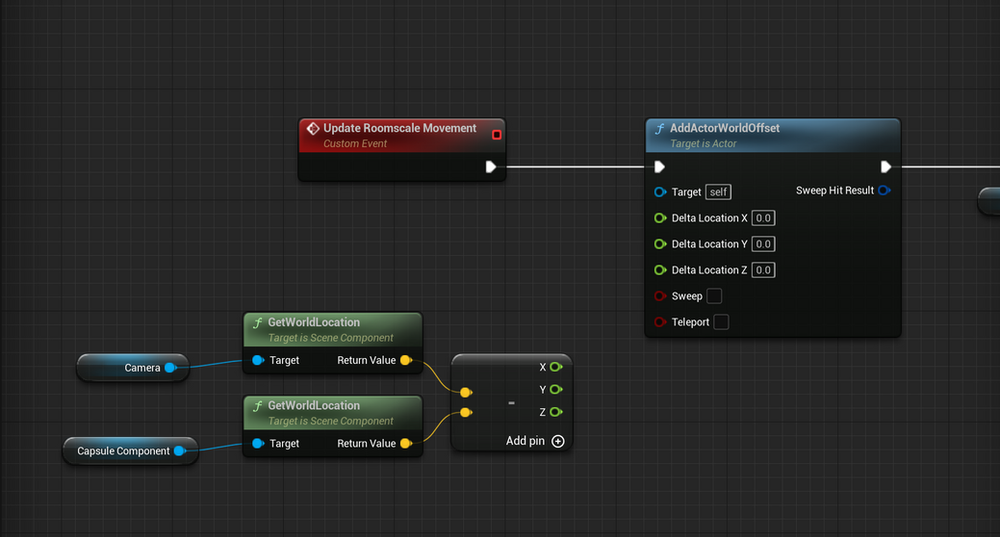 Adding smooth locomotion to your UE5 VR Project.