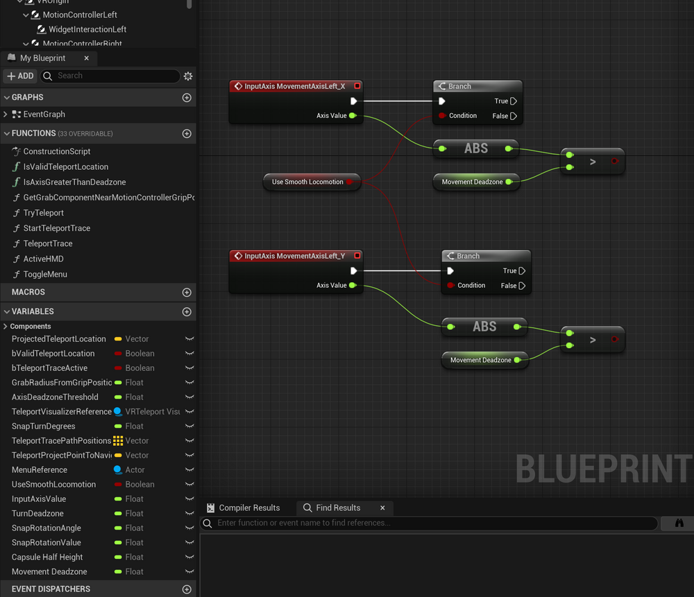 Adding smooth locomotion to your UE5 VR Project.