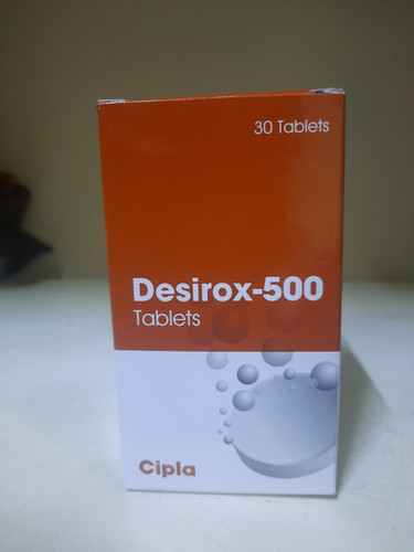 DESIROX 500(DEFERASIROX-500MG DISPERSIBLE TABLETS)) | PRAKASH MEDICAL CENT
