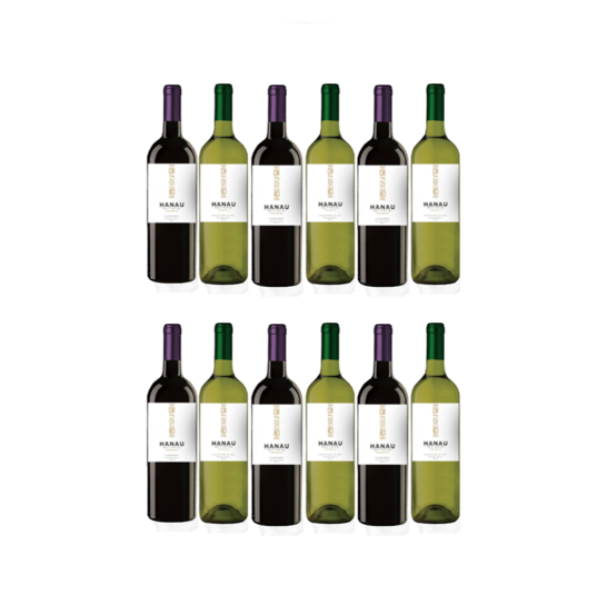 Sauvignon Blanc + Cabernet Sauvignon Central Valley Chile x 12 ...