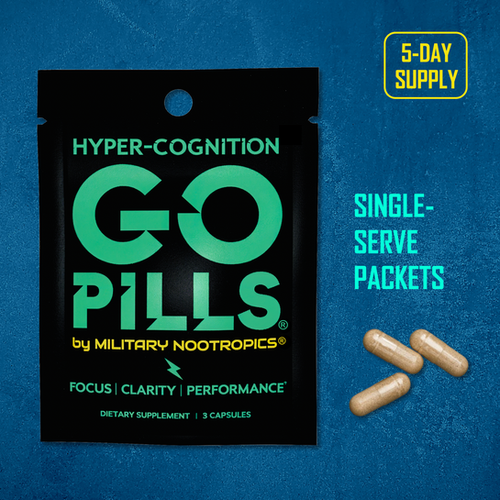 GO PILLS® (5 single-serve packets) | GO PILLS