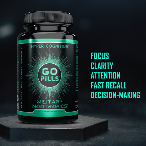 GO PILLS™ > 1 bottle | Military Nootropics