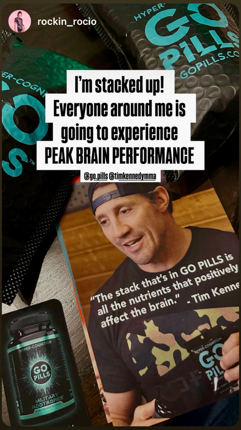 GO PILLS® by Military Nootropics®