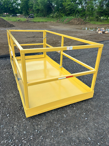 Skid Steer/Fork Lift Man Basket Work Platform | Bell Precision Tool