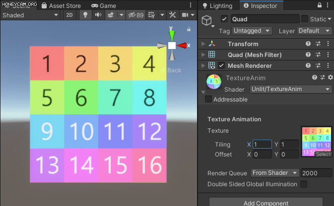 (UnityShader) Flipbook Texture Sheet Animation
