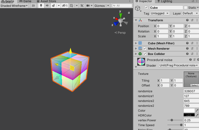 (UnityShader) 3D Procedural Noise