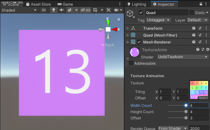 (UnityShader) Flipbook Texture Sheet Animation