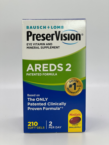 PreserVision AREDS 2 Formula, 210 Soft Gels | Chloe & Monica