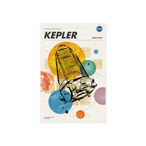 NASA Movie Posters - Kepler - Fine Art Posters | INDIELOOK