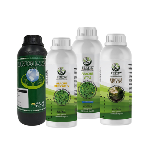 Kit Total Fertiz Nativo Anti-pragas Grama Amendoim e Jardim | Sítio Nativo