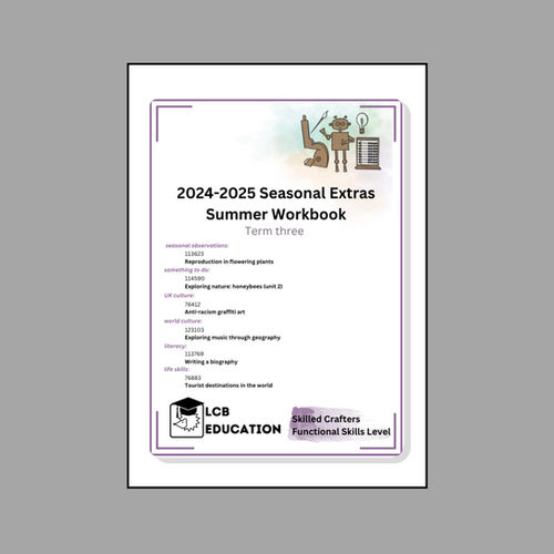 Summer 2025: Functional Skills Level Workbook | LCB Education