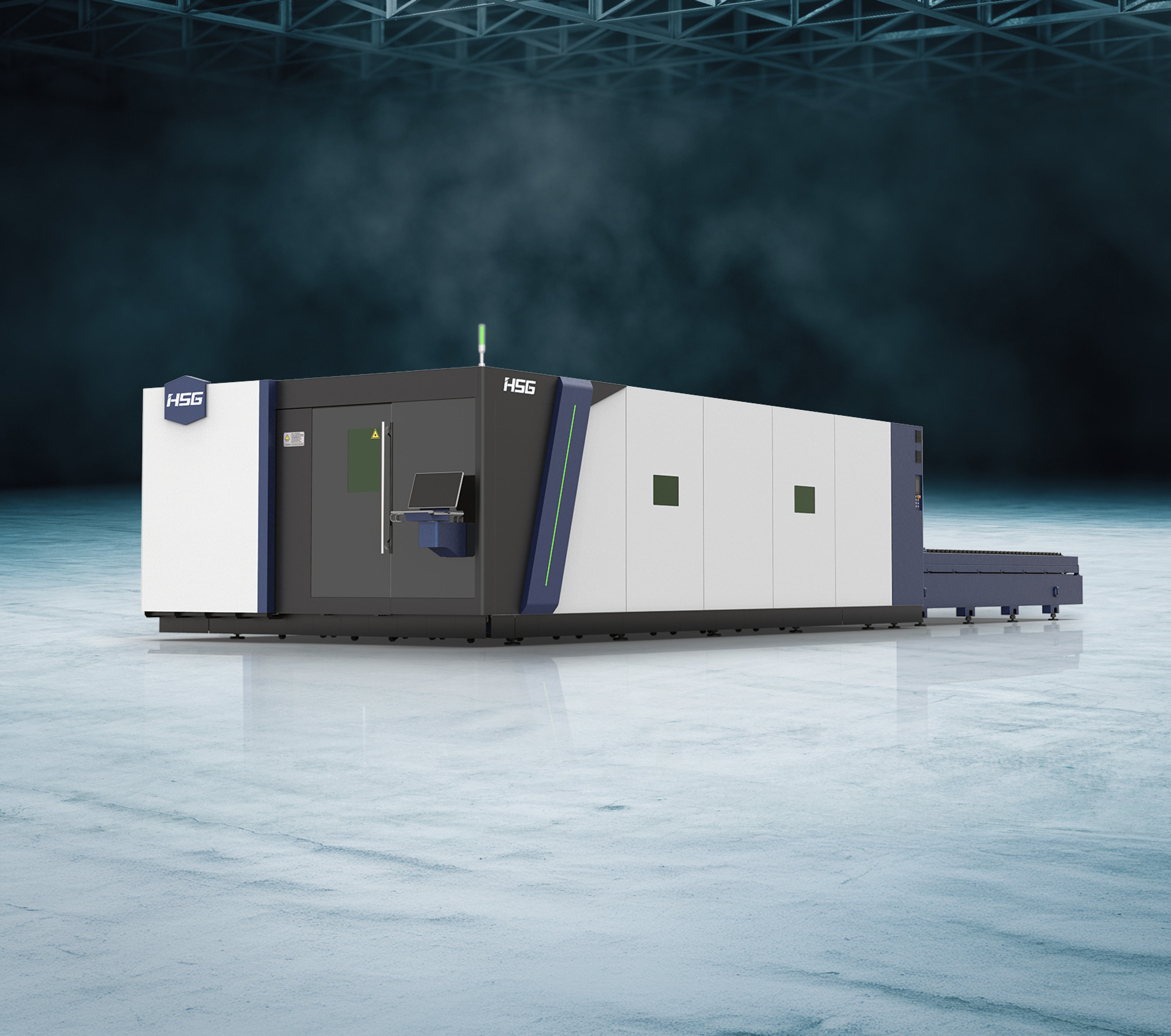 HSG Laser GH Series High Performance Fiber Laser Cutter | Official ...