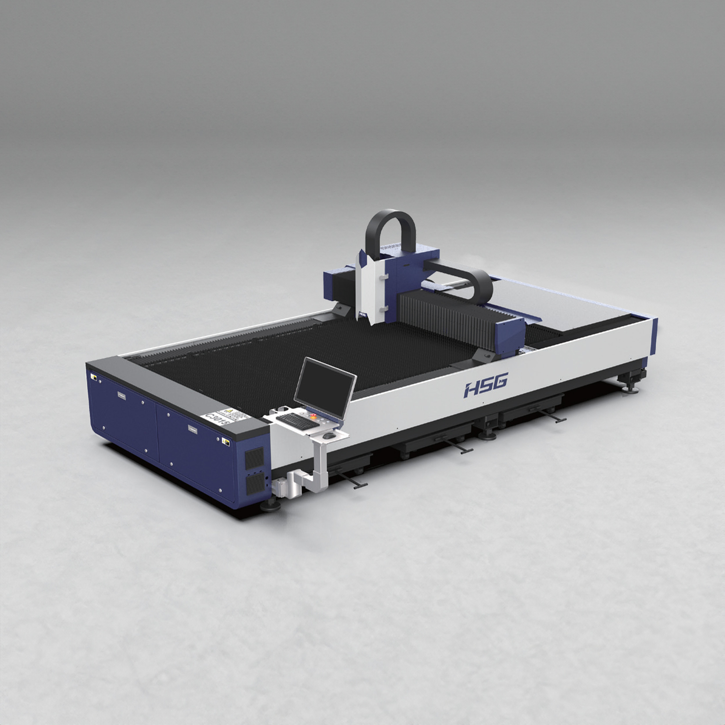 HSG Laser C Series | Single Platform Fiber Laser Cutting Machine
