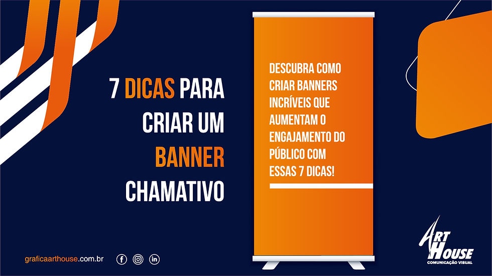 7 dicas para criar um banner que chame a atenção do público