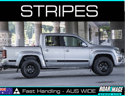 2011-2020 VW Volkswagen AMAROK side door stripes decals stickers not ...