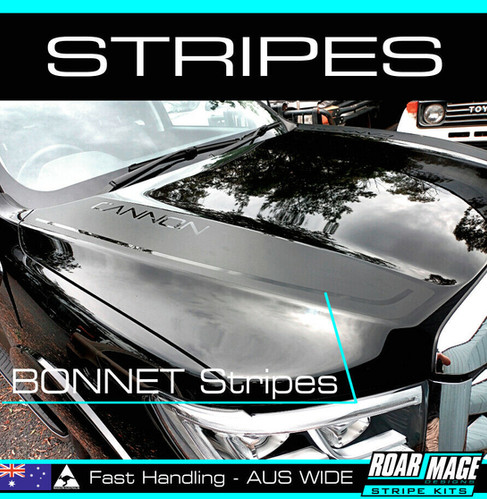 AM BONNET STRIPES Fit 2020-2021 GWM Cannon decals stickers 4x4 | Roar ...