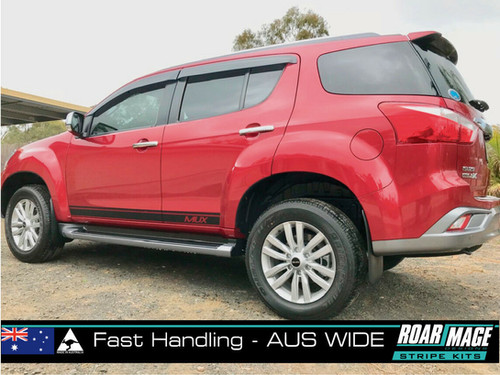 2013-2018 Isuzu MU-X door stripes decals stickers kit decal sticker ...