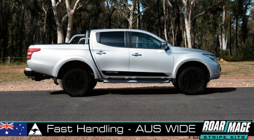 2015-2020 MITSUBISHI Triton door stripes decals stickers decal sticker ...
