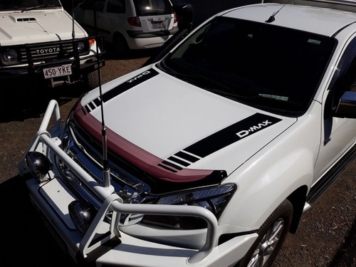 2012-2019 Isuzu Dmax BONNET & DOORS decals stripes sticker kit D-max ...