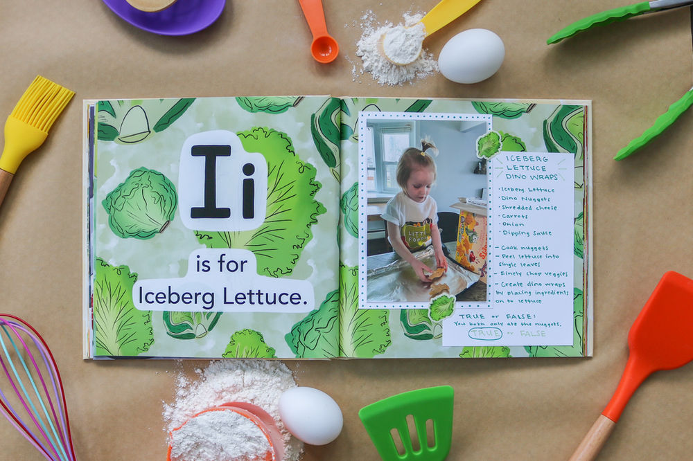 I is for Iceberg Lettuce Dino Wraps | Cooking The Alphabet | Cooking ...