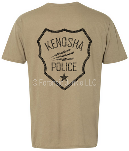 KPD Distressed Patch Shirt | Forensic Junkie