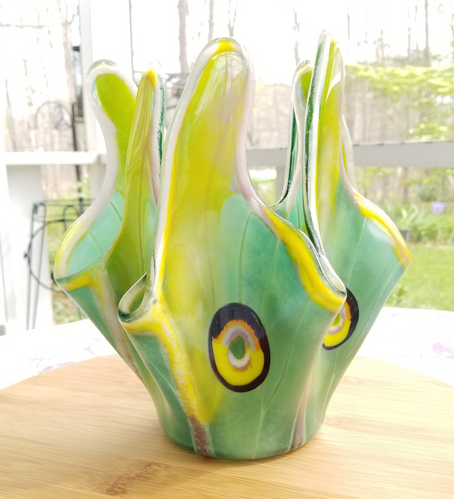 Luna Moth Vase | jennythomas-artistry
