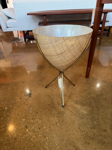 MCM "Bullet" Planter | Dsr Mid Century Furn