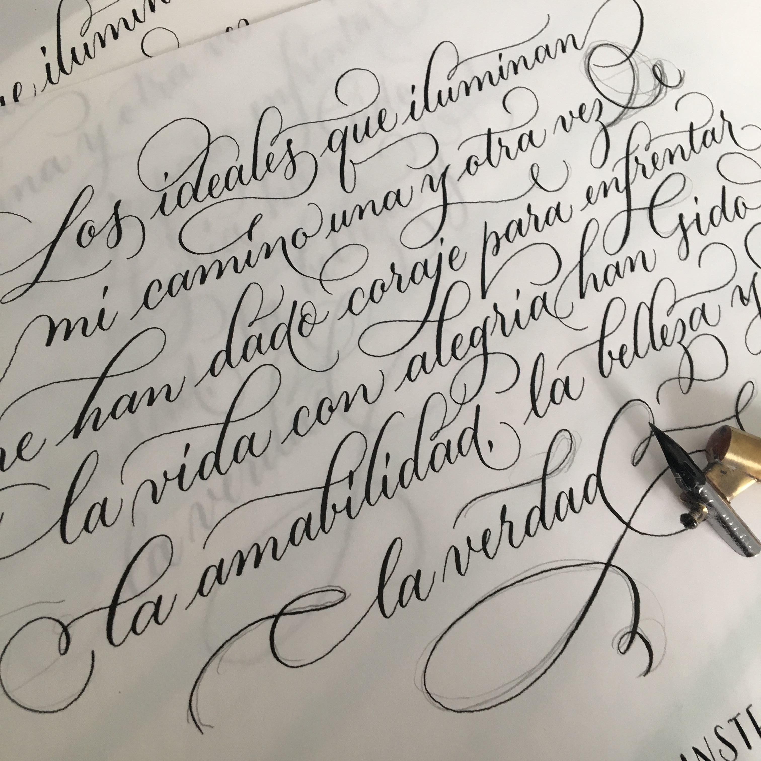 Taller de caligrafía con acuarela y florituras | Mexico | KOUS