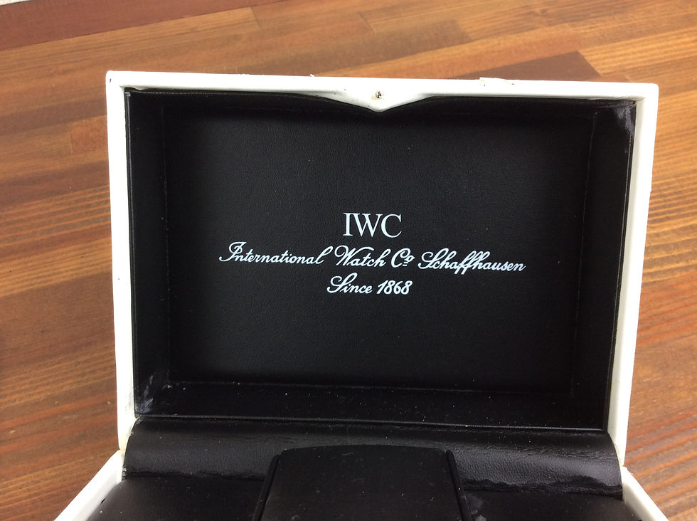 IWC Fliegeruhr/SpitFire Chrono-Automatic Watch Box Ref.3717 + Manual
