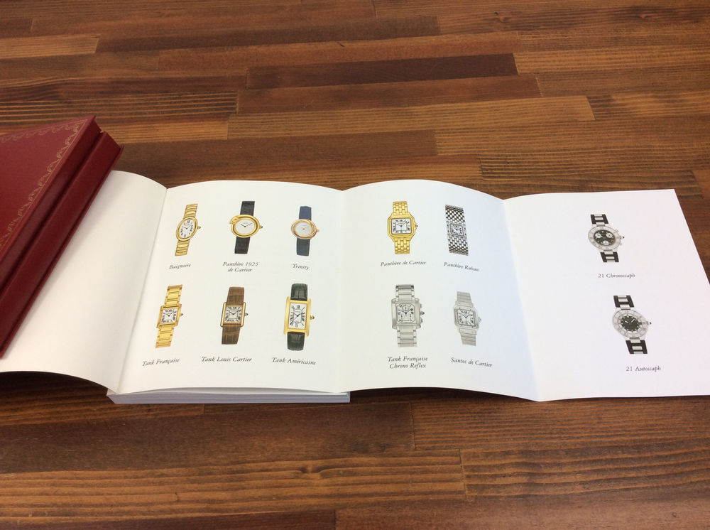Cartier Instructions Manual Booklet & Holder
