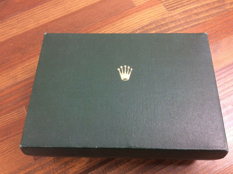 Rolex Vintage Watch Box 1971