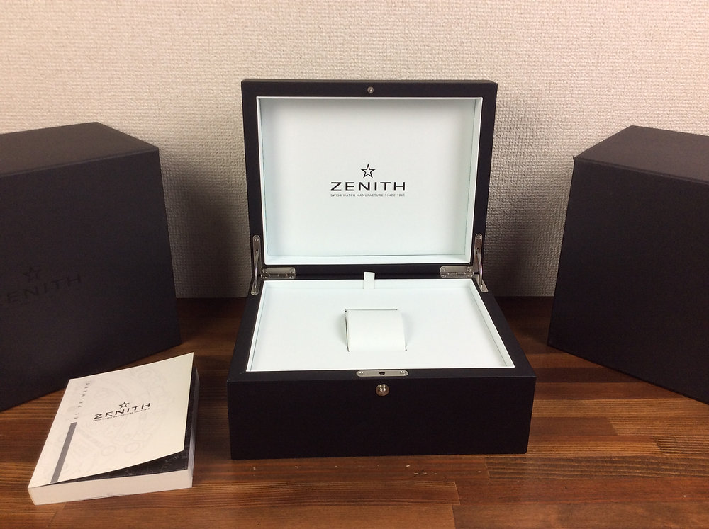 Zenith El Primero Watch Box + Manual