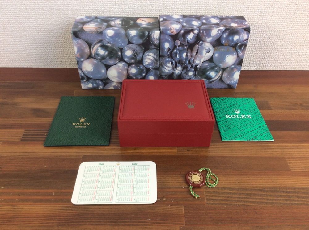 Rolex S.A. - Geneve Suisse 14.00.01 Watch Box + Calendar Set & Tag