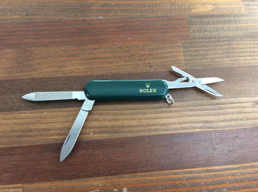 Rolex Pen Knife with Scissors