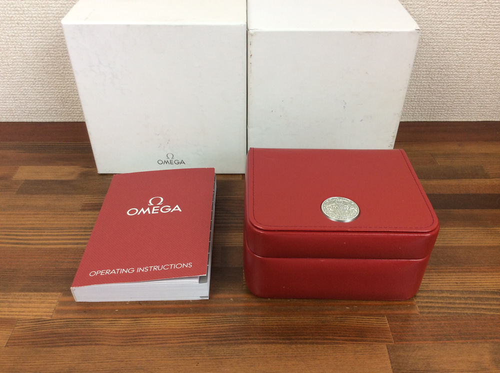 Omega Watch Box + Operating Instruction Booklet