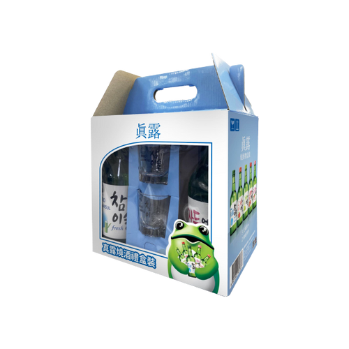 JINRO IU Gift Set (Gift Box+2 soju glass) | Goldtopcentury