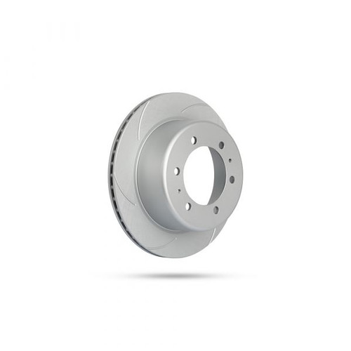 Pedders Slotted Geomet Rotor | Wheels Bay 4x4 | 4x4 Brakes Rotor