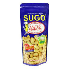 Sugo Salted Peanuts W/Garlic 100g | Chris Mart