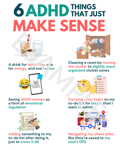 ADHD Things That Just Make Sense | Coaching With Brooke