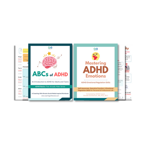 [BUNDLE] ABCs of ADHD & Mastering ADHD Emotions | Coaching With Brooke