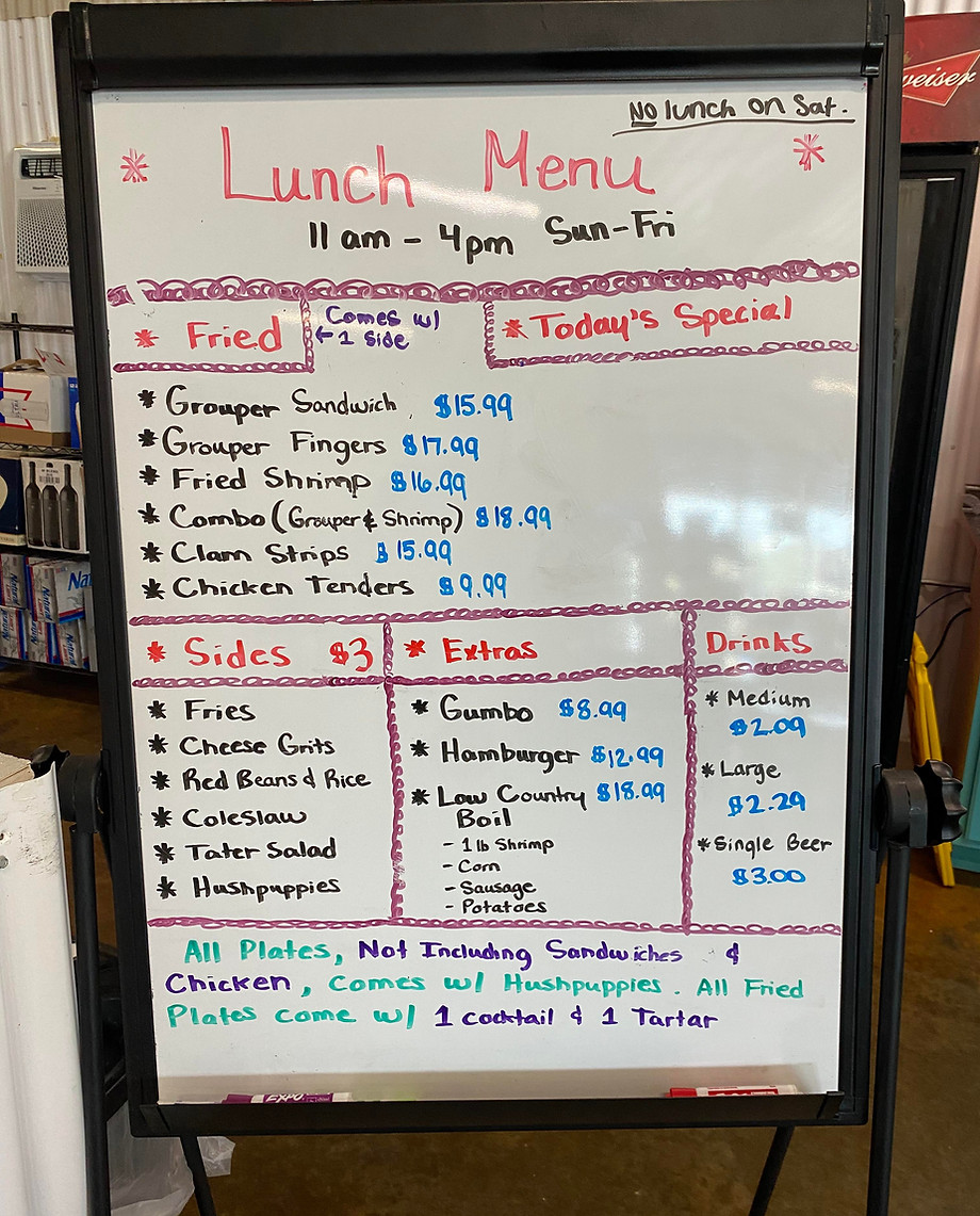 KITCHEN MENU | Mysite