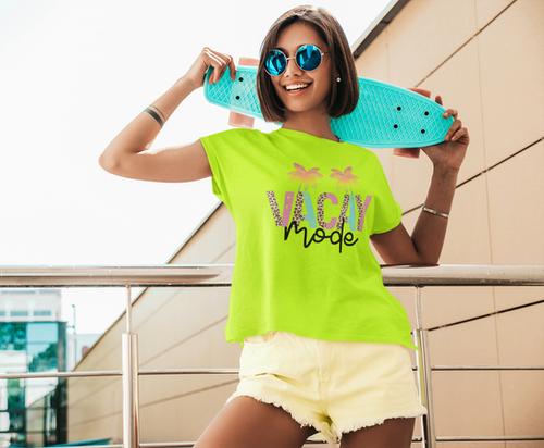 Tropical Vacay Mode T-Shirt | CraftingbyTerrolyn