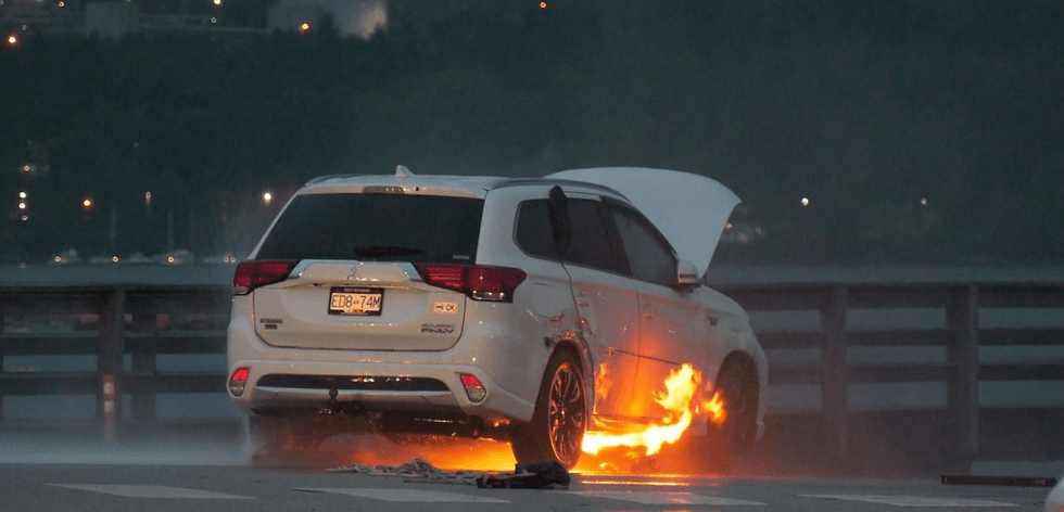 Electric Vehicles and Fire Risk