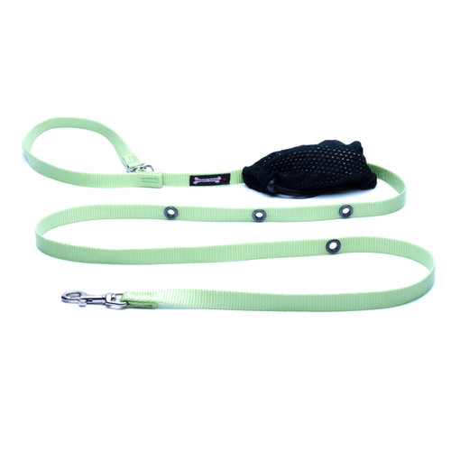 Nylon Hands Free Leash 5/8"Wide | Smoochy Poochy