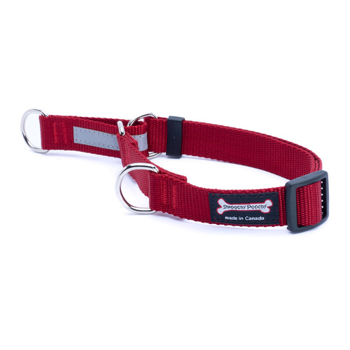 Nylon Smoochygale Collar with material tab (no chain) | Smoochy Poochy